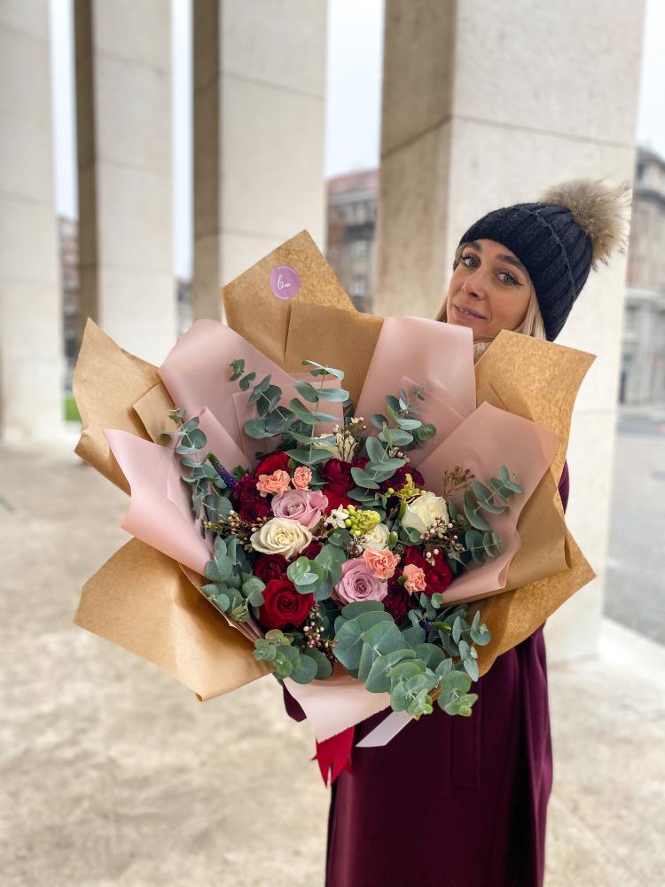 Blooming.hr - Buketi - Red red wine buket