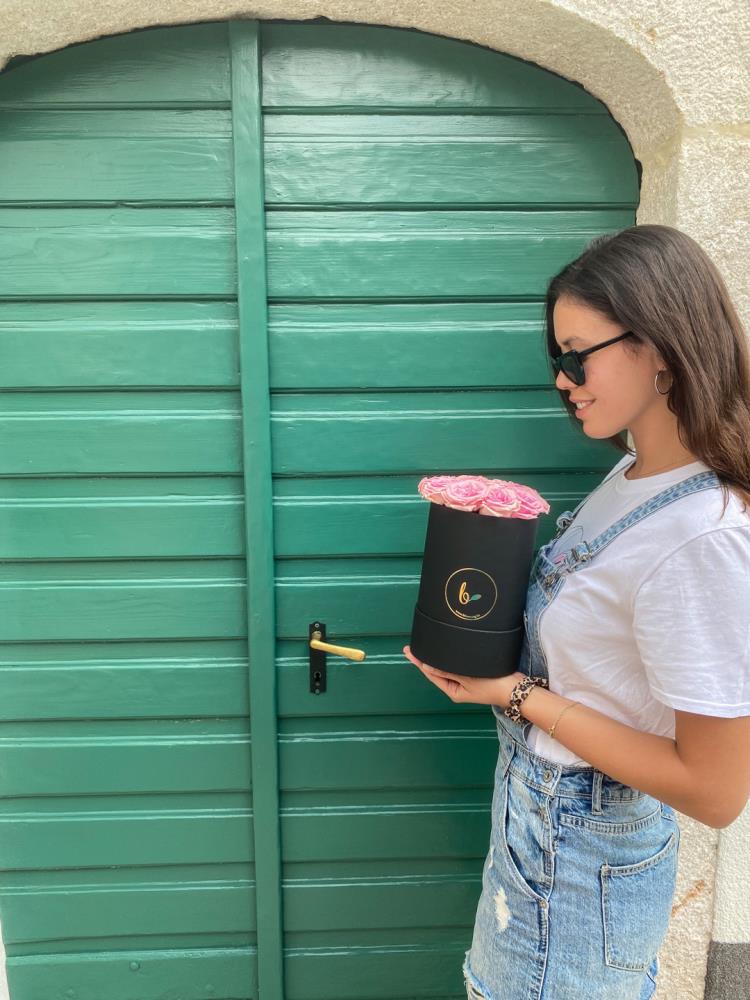 Blooming.hr - Flowerbox - FlowerBox s ružama - Crni