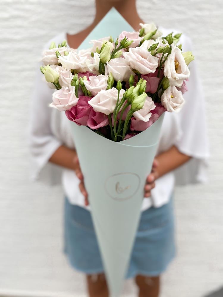 Blooming.hr - Tuljac - Blooming plavi tuljac s lizijantusima