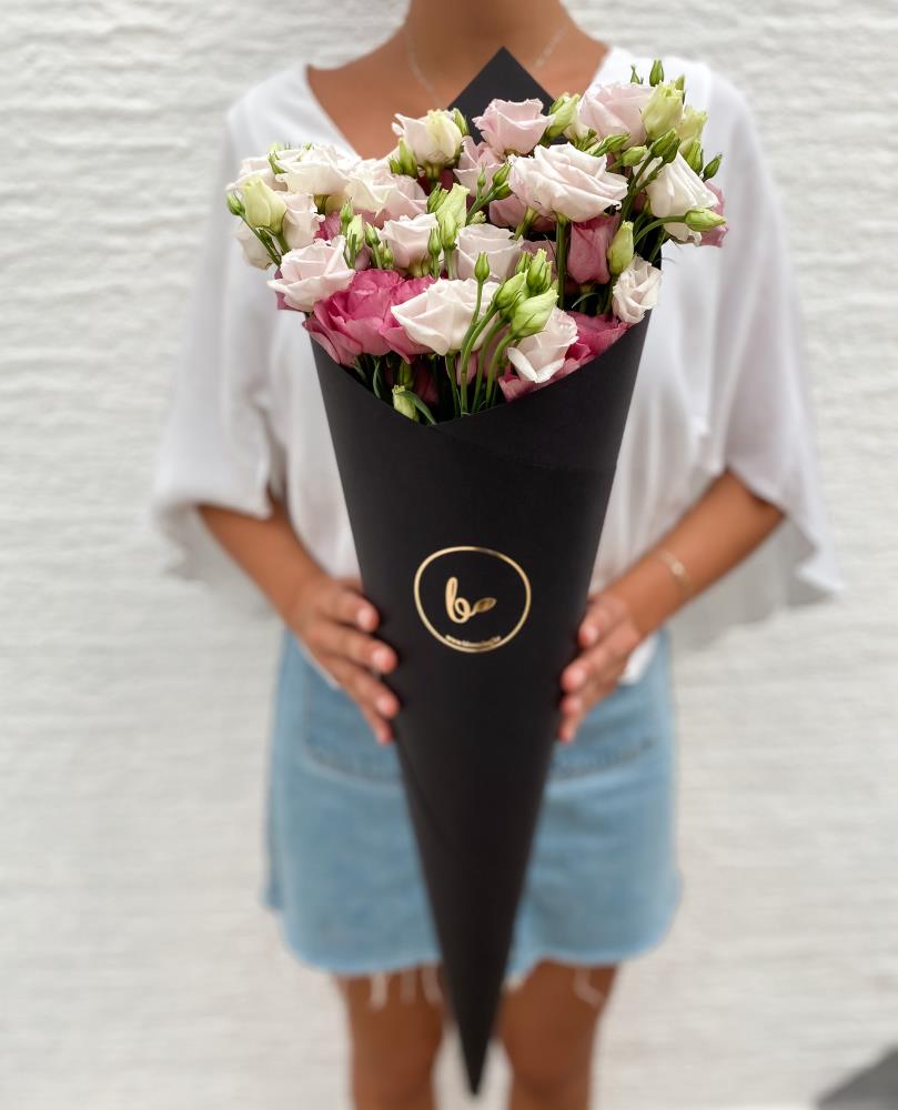 Blooming.hr - Tuljac - Blooming crni tuljac s lizijantusima